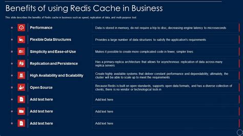 Redis Cache Data Structure IT Benefits Of Using Redis Cache In Business Demonstration PDF