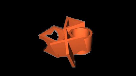 Ps5 Symbol Controller Stand By Rendered Download Free Stl Model