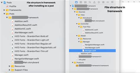 Ios Not Able To Access Storyboard And Viewcontroller Files From Private Cocoapods Framework
