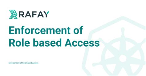 Enforcement Of Role Based Access Rafay Product Documentation