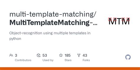 Multitemplatematching Python Tutorials Benchmark Ipynb At Master