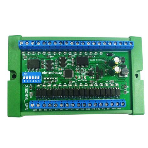 23IOB16 16CH Multifunctional RS485 Remote IO Module PLC DI DO Expansion Board DIN Rail Alexnld Com