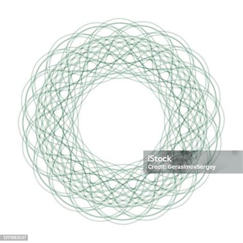 기요체 방사형 대칭 패턴 워터마크 크리에이티브 디자인 졸업장 문서 또는 인증서 작성에 사용합니다 벡터 그림입니다 0명에 대한 스톡 벡터 아트 및 기타 이미지 Istock