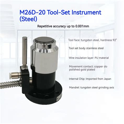 Stainless Steel Cnc Tool Setter High Precision Automatic Tool Setting