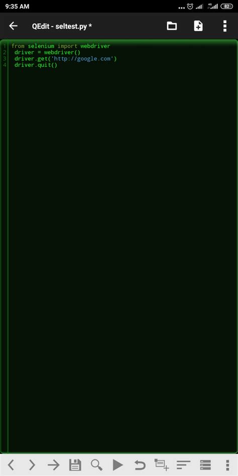 Python How Do I Know Run Selenium On Android Stack Overflow