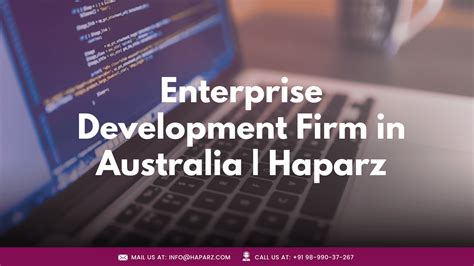 Enterprise Development Firm In Australia Haparz