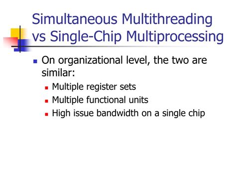 Ppt Simultaneous Multithreading Maximizing On Chip Parallelism