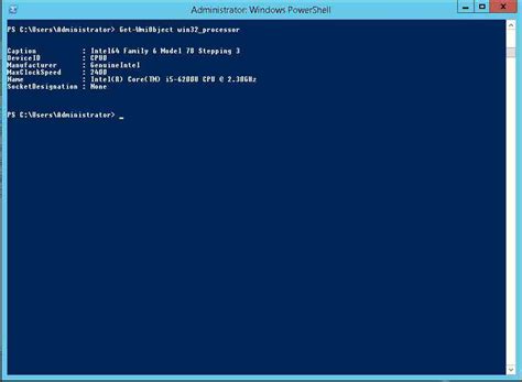 Systeminformation Von Windows Server 2012 über Powershell Auslesen
