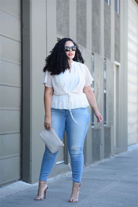 Breaking Denim Rules In Old Navys New Campaign Plus Size Fashion For