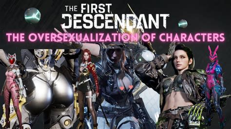 The First Descendants Oversexualization Of Characters Nsfw Youtube