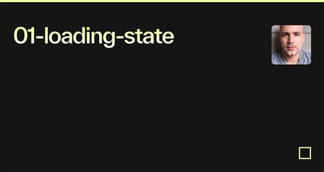 01 Loading State Codesandbox