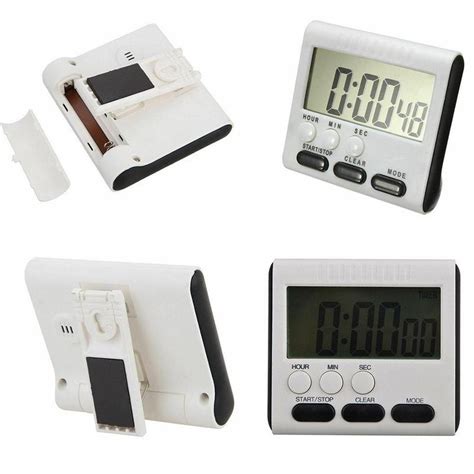lcd digital screen kitchen timer square cooking co vicedeal