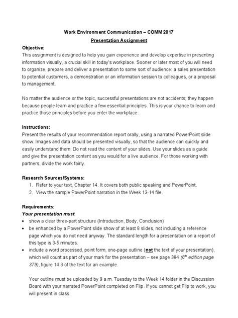 Week 13 Assignment 7 Pdf Microsoft Power Point Human Communication