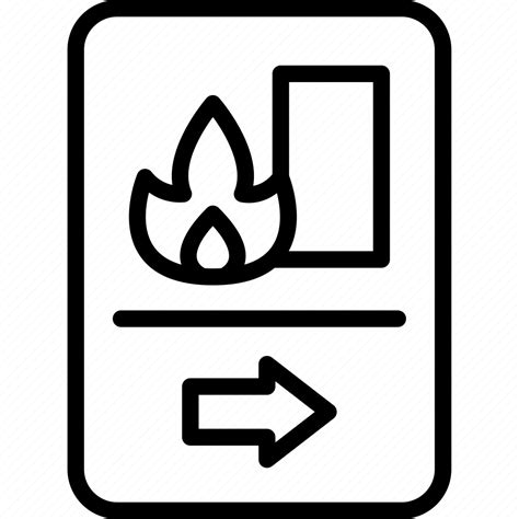 Exit Door Escape Evacuation Emergency Icon Download On Iconfinder