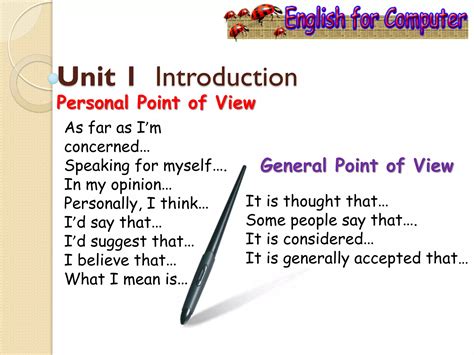 English For Computer Unit 1 Introduction Pdf