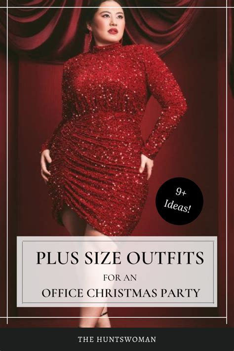 9 Plus Size Outfits For An Office Christmas Party Holiday Outfits