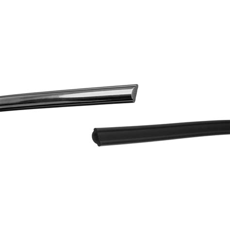 Restoration Parts Windshield Or Rear Window Lock Strip Chrome Mylar