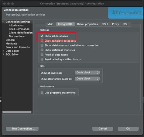 Add Support For Multiple Databases In PostgreSQL Issue Dbeaver Dbeaver GitHub