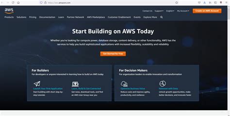 My Network Lab Creating AWS Free Tier Account