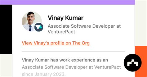 Vinay Kumar Associate Software Developer At Venturepact The Org