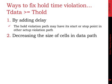 13 Static Timinganalysis4setupandholdtimeviolationremedy Pdf