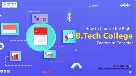 How To Choose The Right Btech College Factors To Consider By Attitude Academy Jun 2024