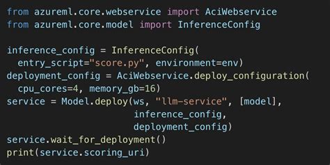 optimizing llm inference with azure ai supercomputing clusters