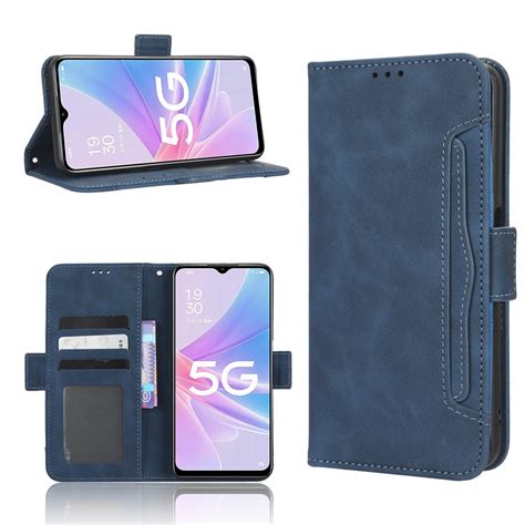 เคสโทรศัพท์หนัง Pu ฝาพับแม่เหล็ก พร้อมช่องใส่บัตรหลายช่อง สําหรับ Oppo