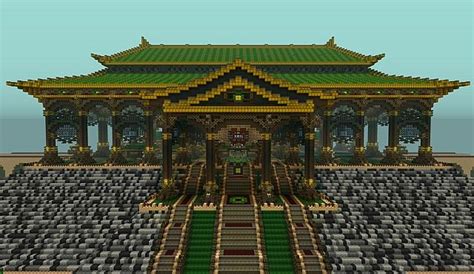 Ba Sing Se Monorail Station Avatar Cartoon Minecraft Building Inc