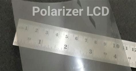 Plastik Polarizer Lcd Negative Display Lcd Speedometer Jam Digital