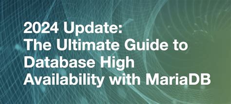mariadb on linkedin mariadb database