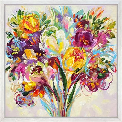 Garden Symphony By Anna Cher Limited Edition Acrylic At Collectors Prints