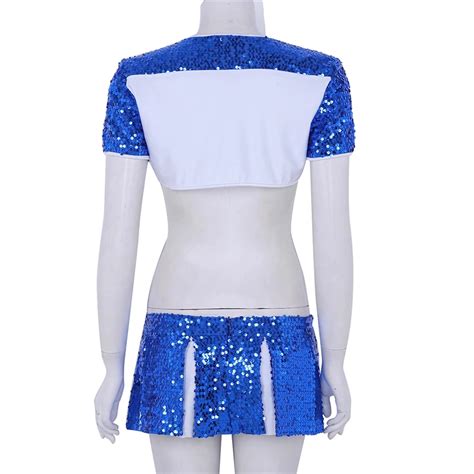Slutty Cheerleader Costume Cosplay Costume Night Dress