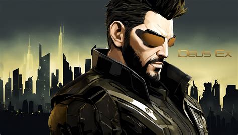 Deus Ex Human Revolution Adam Jensen By Kingbonj