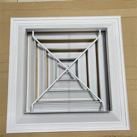 Customized Aluminum Air Diffuser 4 Way Square Aluminum Air Diffuser