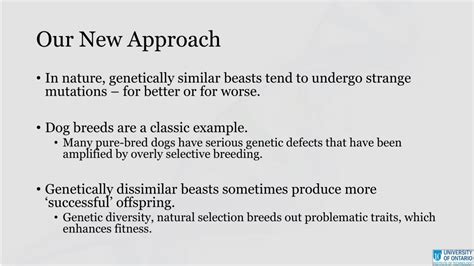 Ppt Genetic Algorithm With Self Adaptive Mutation Controlled By