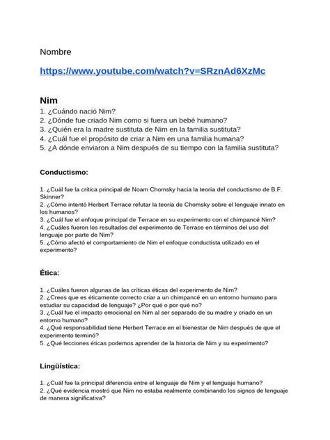 Project Nim Lenguaje Pdf
