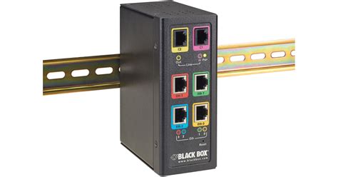 Black Box Industrial Ethernet Extender Multi Drop Unit