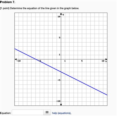 solved problem 7 1 ﻿point ﻿determine the equation of the