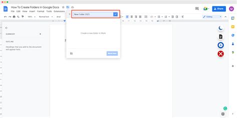 How To Create Folders In Google Docs