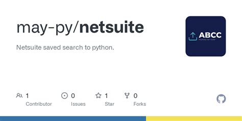 github may py netsuite netsuite saved search to python