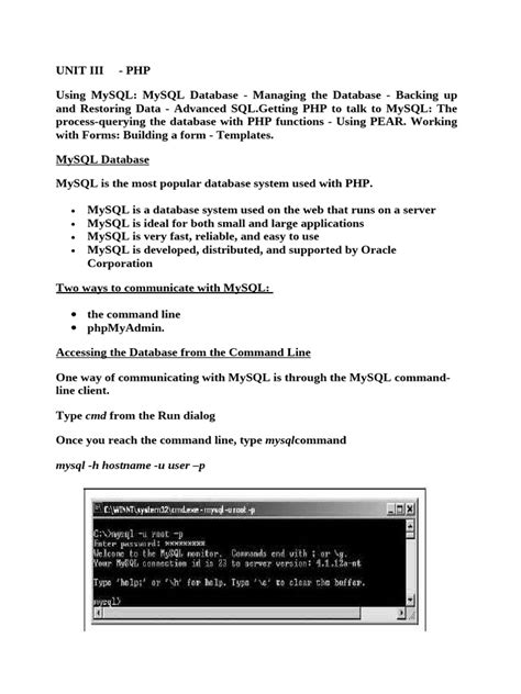 Php Unit Iiimb Pdf Database Index Databases