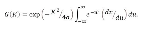 Fourier Transform Of A Gaussian Function Thinking About Science With David Hukins