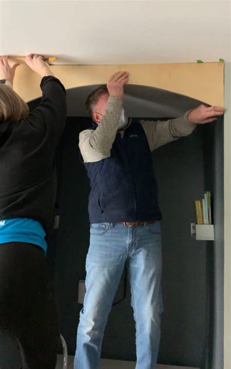 How To Hide An Unlevel Ceiling With Wood My Homier Home