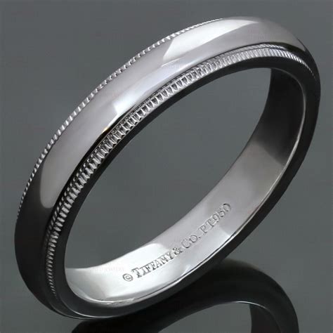 Tiffany Mens Platinum Wedding Band 60 Photos