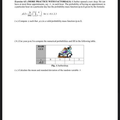 Solved Exercise 45 More Practice With Factorials A
