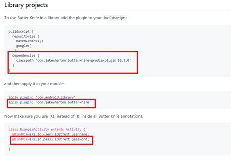 Butterknife：attribute Value Must Be Constant 敖毛毛 博客园