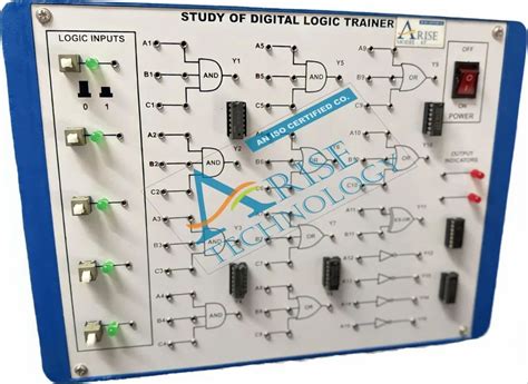 Digital Logic Trainer Logic Gates Booleon Identities And Demograns