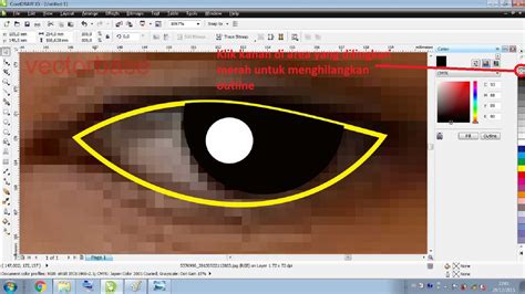 TUTORIAL MEMBUAT VEKTOR KARTUN DI CORELDRAW TUTORIAL VEKTOR