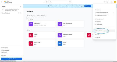 Airtable Api Key Deprecation